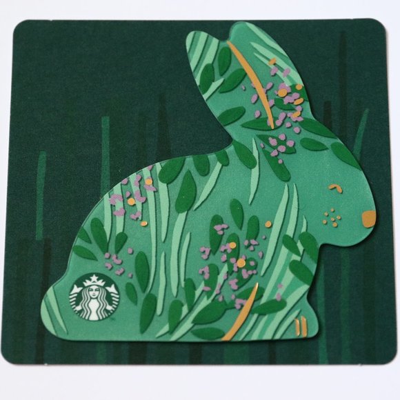 Starbucks | Other | Starbucks Easter Bunny Rabbit 28 Card Hong Kong New ...